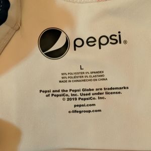 Pepsi | Tops | Nwt Pepsi Logo Bodysuitswimsuit | Poshmark
